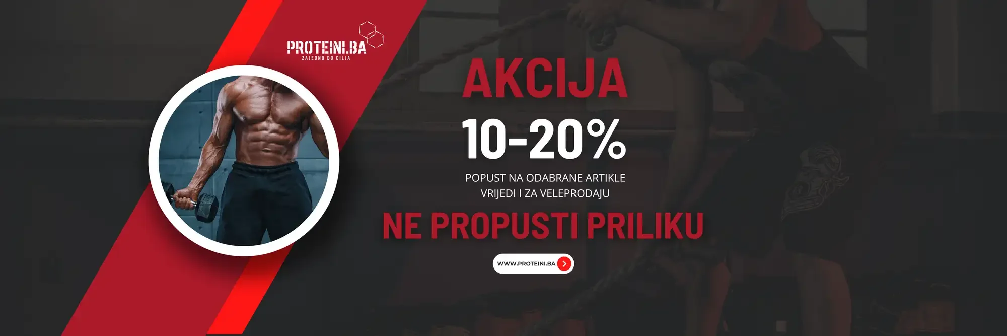 Proteini i suplementi za trening: Osjeti razliku Whey protein